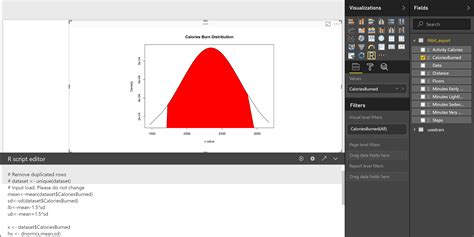 Visualizing Data Distribution In Power Bi Histogram And Norm Curve Part 2 Radacad