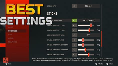 My Best Settings For Rust Console Edition YouTube