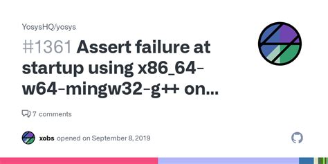 Assert Failure At Startup Using X86 64 W64 Mingw32 G On Ubuntu 18 04