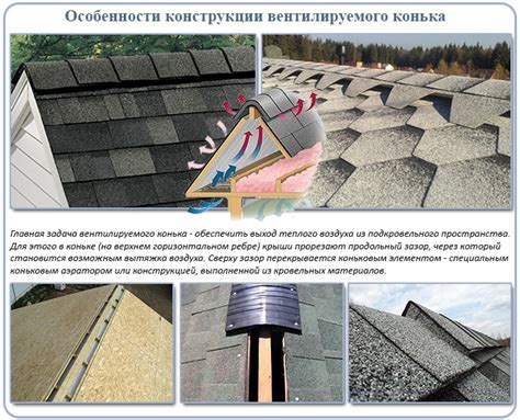 Вентиляционный конек для мягкой кровли