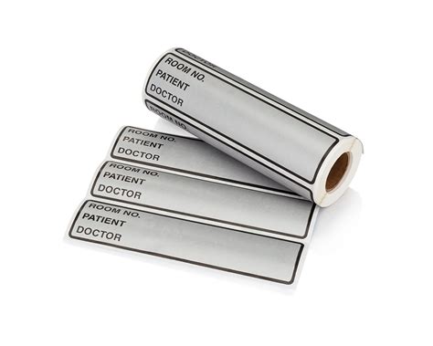 Carstens Patient I D Adhesive Medical Chart Labels For 1 5” 4” Ring Binder Spines Pre