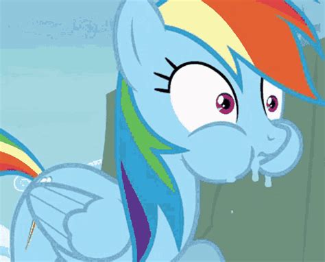 Rainbow Dash Yelling