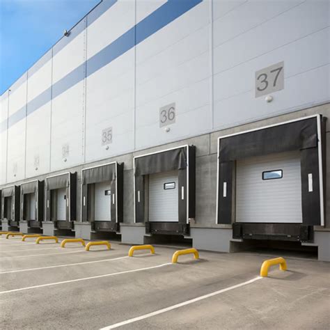 Loading Bay Dock Rolling Shutter Galvanized Steel Solid Wood Various Sizes Available Modern