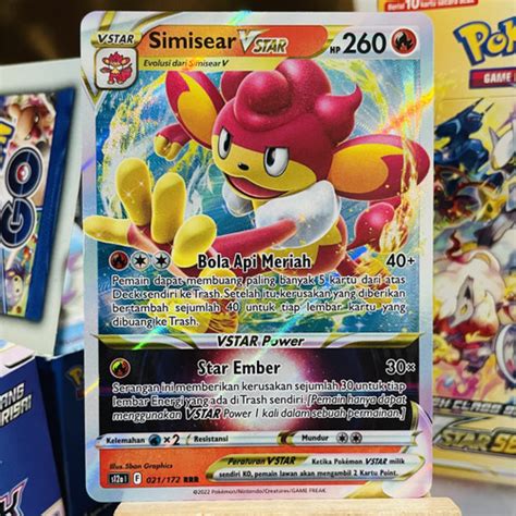 Jual Simisear Vstar V Star Kartu Pokemon Indonesia Tcg Card Kota