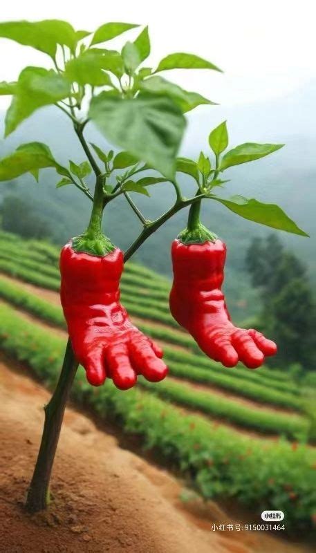 Китайский красный перец 🌶🌶🌶 Вот и гадайте теперь настоящий или