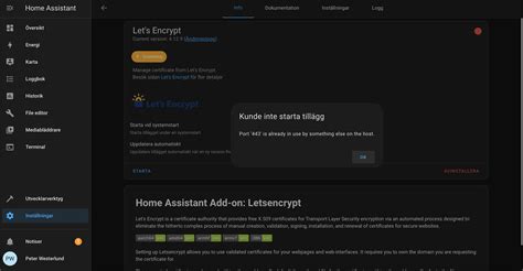 Cant Connect To My Remote Ssl Domain For Home Assistant Installation