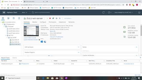 Lab 5 Navigating The Vsphere Clients Sakar Malla