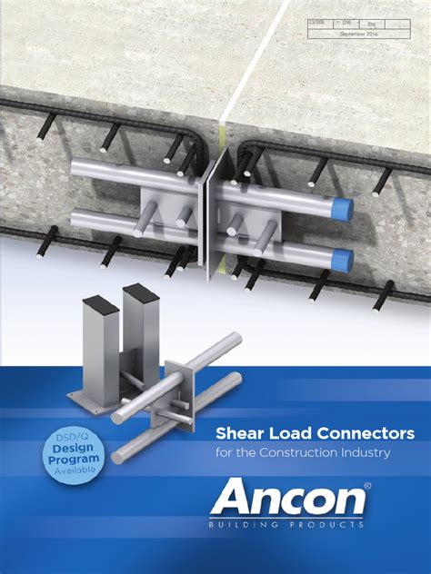Shear Load Connectors Pdf Concrete Reinforced Concrete