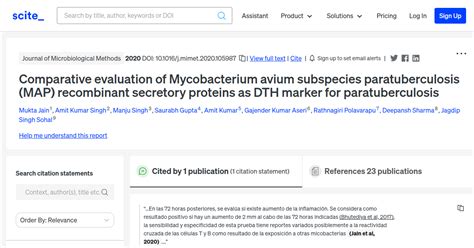 Comparative Evaluation Of Mycobacterium Avium Subspecies Paratuberculosis Map Recombinant