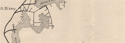 Plan Of Underground Workings Working Miners Mine Homebush Parish Of