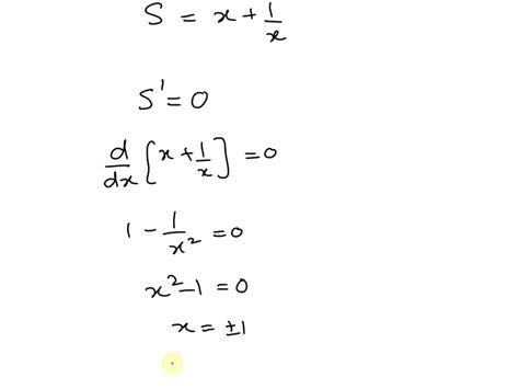 Solved Question 15 5 Points Find The Positive Integer That Minimizes The Sum Of The Number