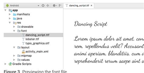 How To Use Custom Font In A Project Written In Android Studio Stack