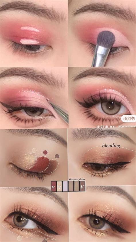 Makeup Für Blaue Augen Koreanisches Make Up Einfaches Makeup Schminken