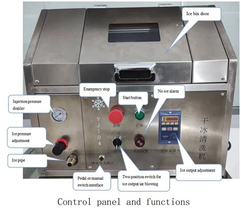 Bba 청결한 차량 엔진 탄소 공술서 드라이 아이스 폭파 기계 세탁기술자 다기능 드라이 아이스 청소 기계