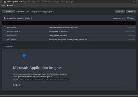Terrible Documentation For Appinsights Not Working · Issue 399 · Angularticsangulartics2