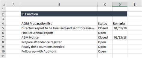 How To Make An Excel IF Statement Formula Examples Guide