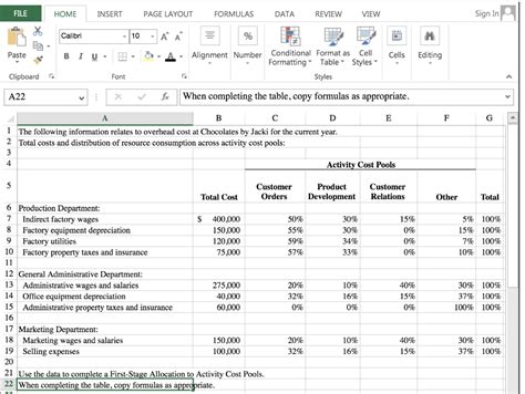 solved file home insert page layout formulas data review