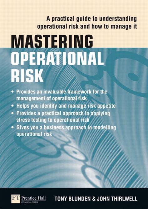 Mastering Operational Risk A Practical Guide To Understanding