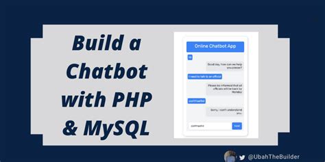 Build A Chatbot With Php Mysql And Ajax In 10 Minutes Dev Community