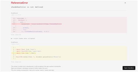 Mui Bug Overrides Codesandbox