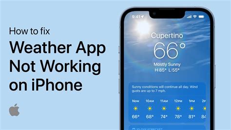 how to fix weather app widget not working on iphone — tech how