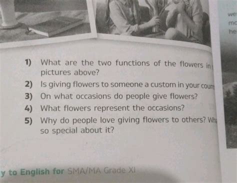 1 What Are The Two Functions Of The Flowers StudyX