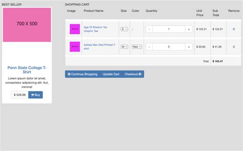 15 Shopping Cart Template Html And Cssfree Code Demo