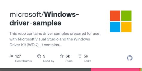 Windows Driver Samplessdvmprc At Main · Microsoftwindows Driver