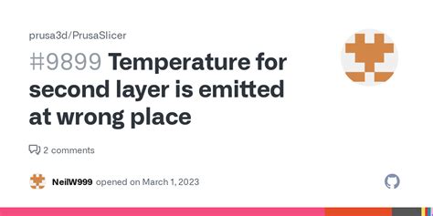 Temperature For Second Layer Is Emitted At Wrong Place · Issue 9899