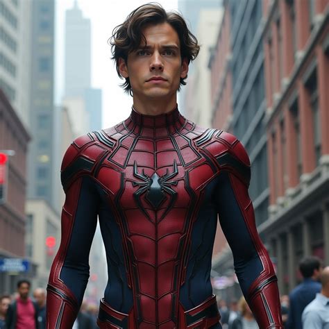 Tom Holland In See Through Superhero Costume Stable Diffusion Online