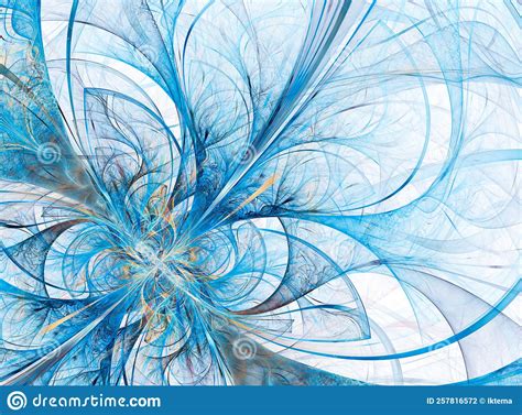 Computer Generated Image For Elegant Background Or High Tech Design Stock Illustration