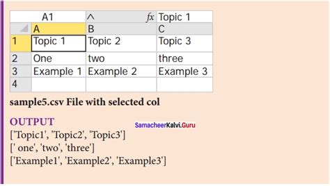 samacheer kalvi 12th computer science solutions chapter 13 python and