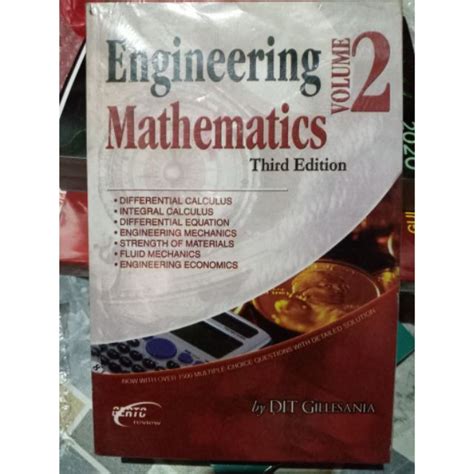 ENGINEERING MATHEMATICS VOLUME 2 Lazada PH