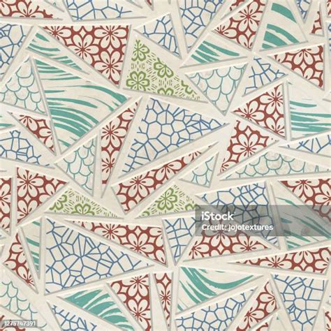 조각 그런지 배경 매끄러운 질감 빈티지 패턴 3d 일러스트에 삼각형 패턴 삼각형에 대한 스톡 사진 및 기타 이미지 삼각형 패치워크 0명 Istock