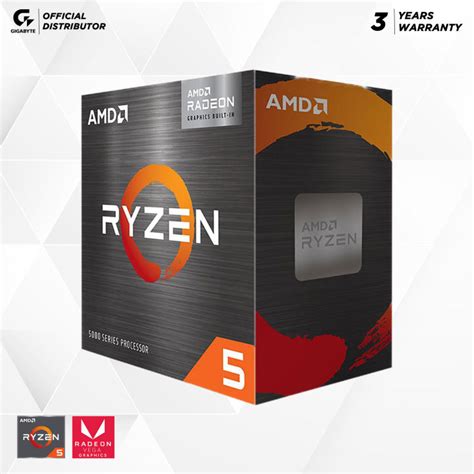 Amd Ryzen 5 5600g 6 Core 12 Thread Unlocked Desktop Processor With Radeon Graphics Np