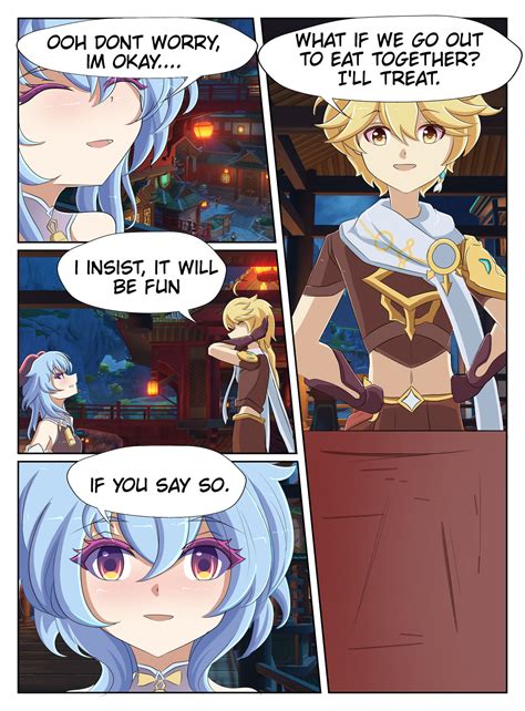 Ganyu And Aether Calm 68 By Taksarts On Deviantart