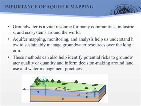 Aquifer Mapping Monitoring And Analysispptx Agriculture Industries