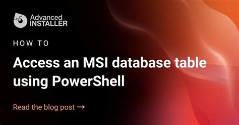 horatiu vladasel on linkedin how to access an msi database table using