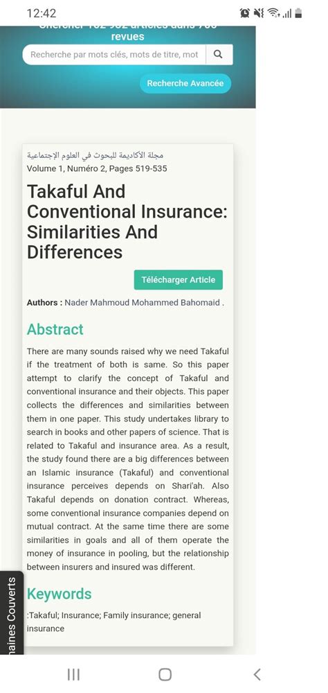 Pdf Takaful And Insurancedifferences And Similarities