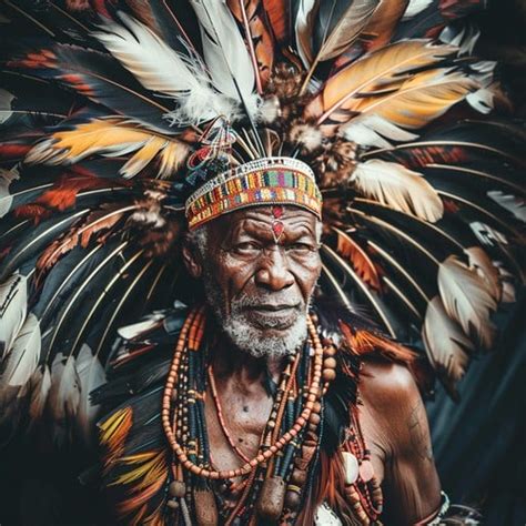 Free Tribal Elder Portrait Image Elder Tribal Portrait Download
