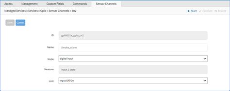 Configure Sensor Settings On Nodegrid Device