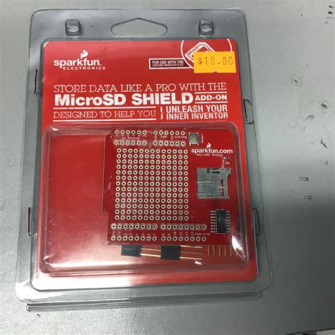 Sparkfun Microsd Shield Free Geek Toronto