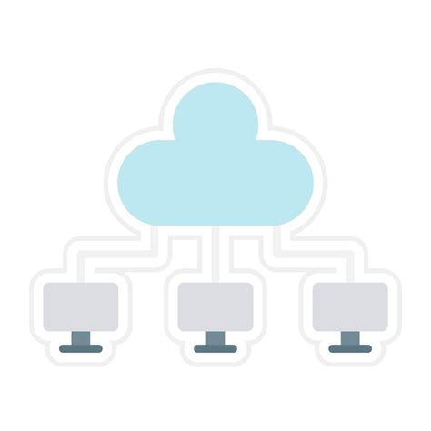 Premium Vector Cloud Computing Flat Illustration