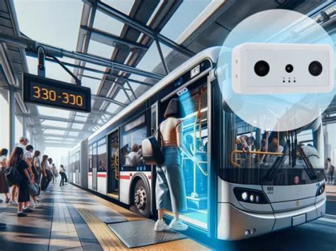 3d Ai Bus Passenger Counting Sensor Automatic Camera Passenger Flow Data Door Can Be Installed