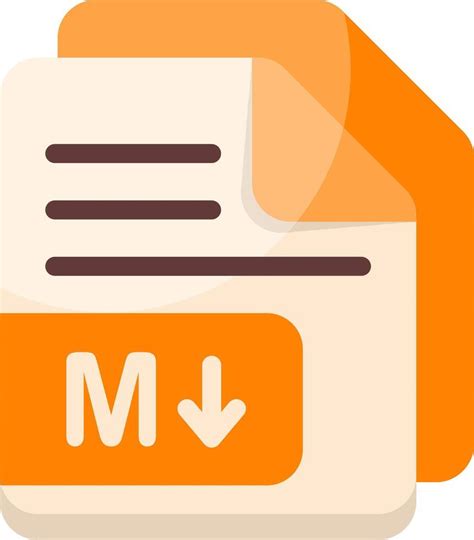 Markdown File Used For Docs Icon 66670257 Vector Art At Vecteezy