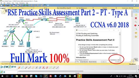 Ccna V6 Rse Practice Skills Assessment Part 2 Pt Type A 2020