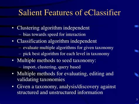 Ppt Eclassifier Tool For Taxonomies Powerpoint Presentation Free