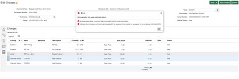 Attribute Workcenterid In Workorderoperationeo Is Required Work Center