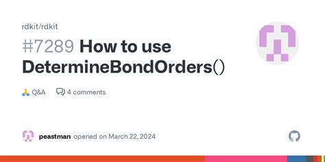 How To Use DetermineBondOrders Rdkit Rdkit Discussion GitHub