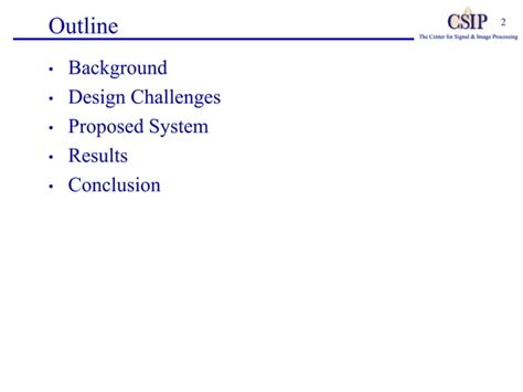 Enhanced Adaptive Filter Bank Based Automated Pavement Ppt